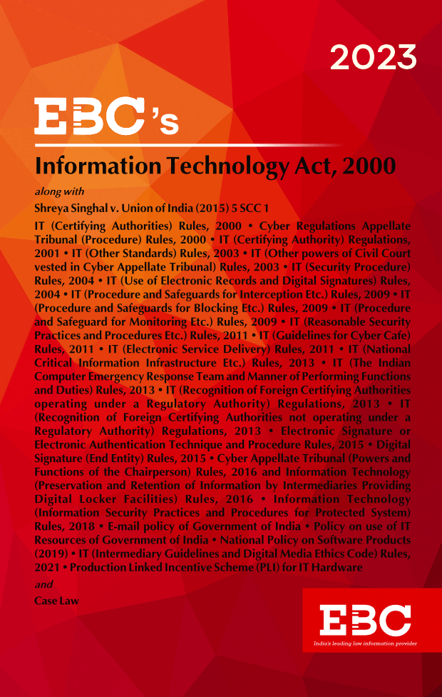 Information Technology Act, 2000Bare Act (Print/eBook)